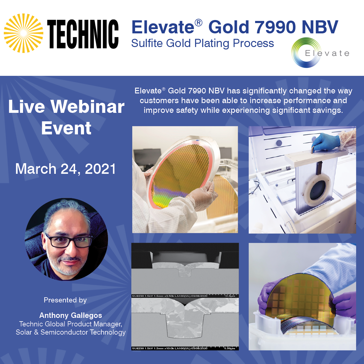 Recorded Webinar - Elevate Gold 7990 NBV | Technic Inc.
